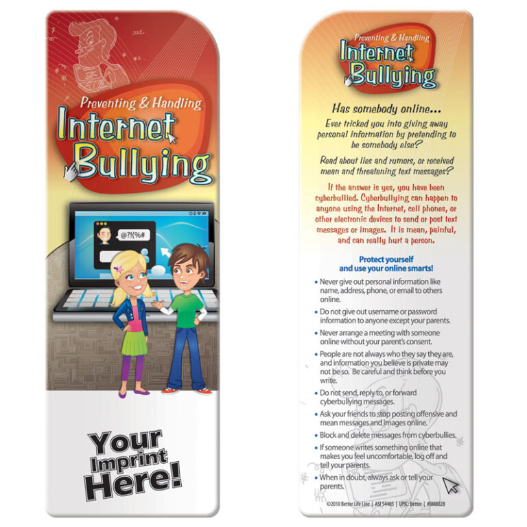 FG-BM8028 Internet Bullying Bookmark
